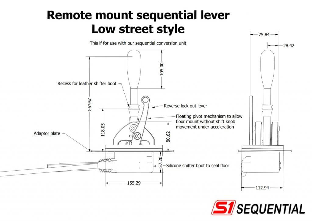 5th gen camaro, Ve/Vf Commodore, GT500 tr6060 – S1 Sequential