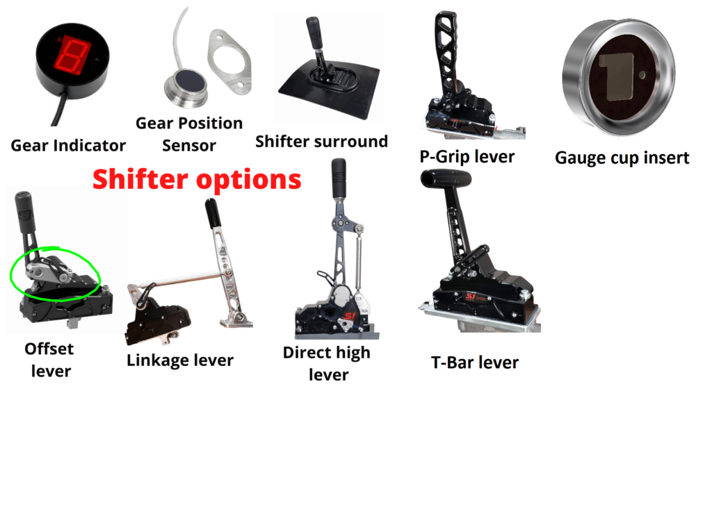 Sequential shifter : Ford/Viper T56/Tr6060 – S1 Sequential